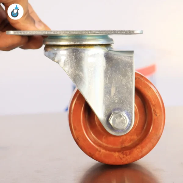 3 INCH PLASTIC HEAT RESISTANT CASTOR WHEEL - LIGHT DUTY - Bake Wave Ltd